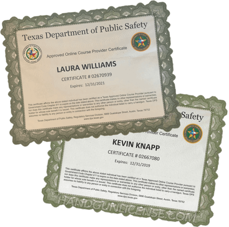 Texas Hangun License to Carry Online Course | 24/7 on Any Device!